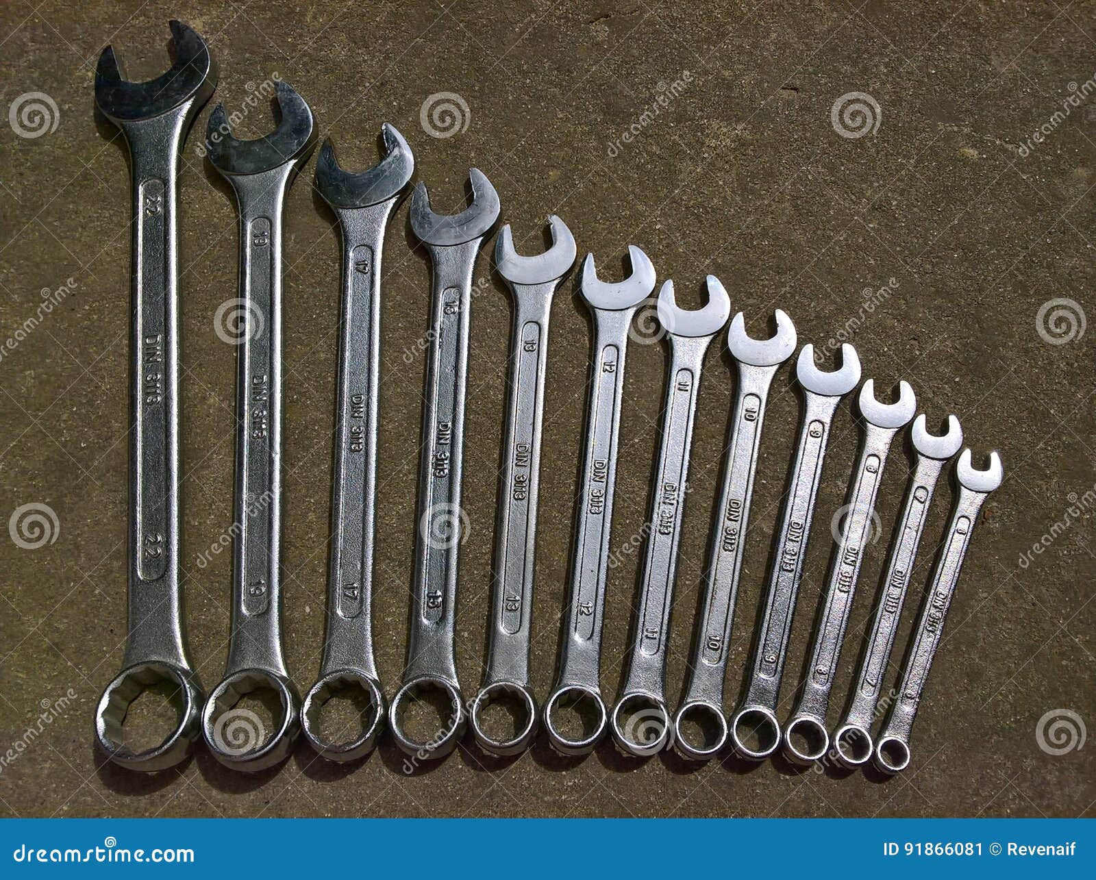 Spanner Collection stock image. Image of size, tinkering - 91866081