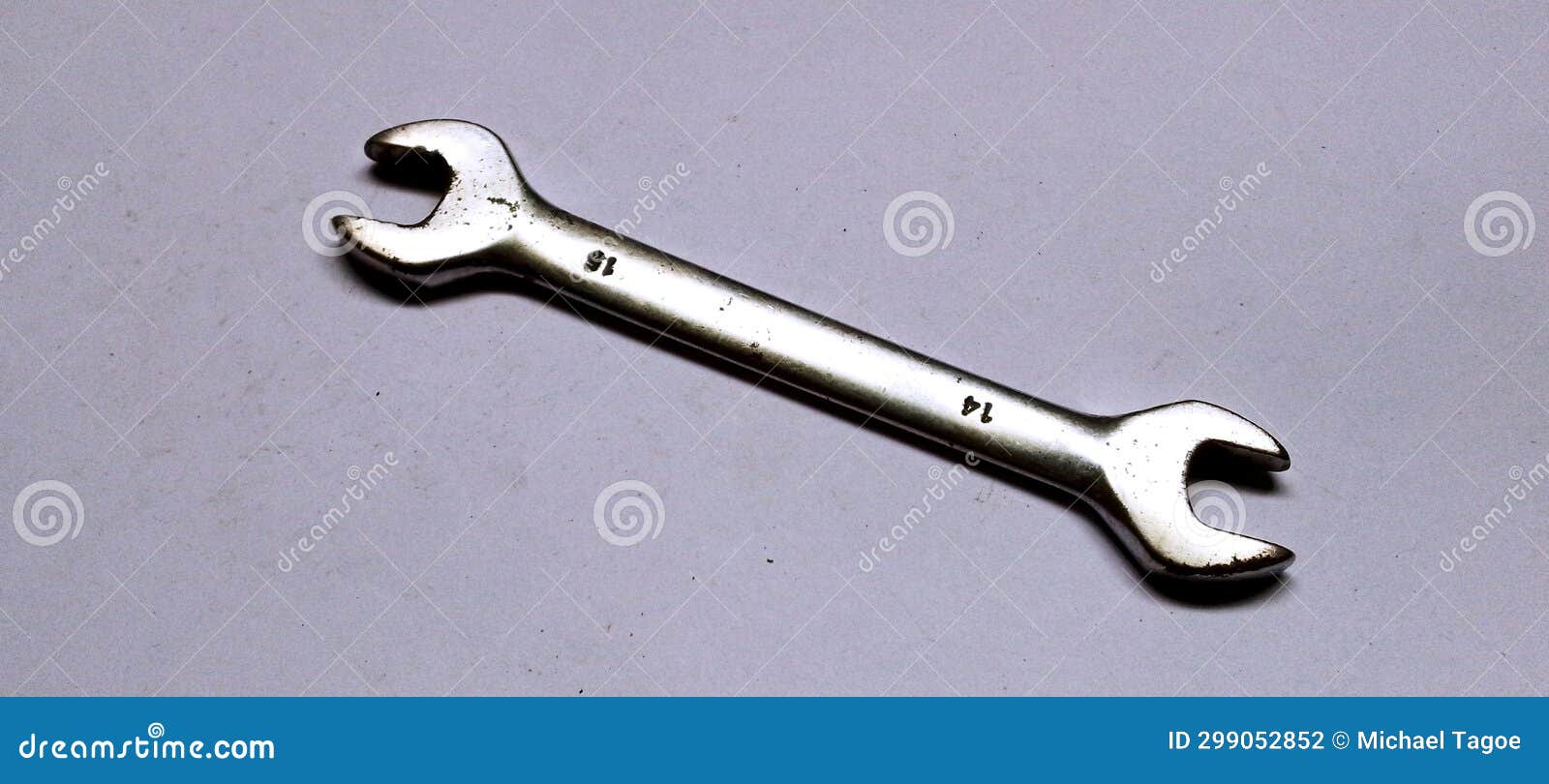 Spanner for Loosing and Tighten Nuts Stock Photo - Image of handyman ...