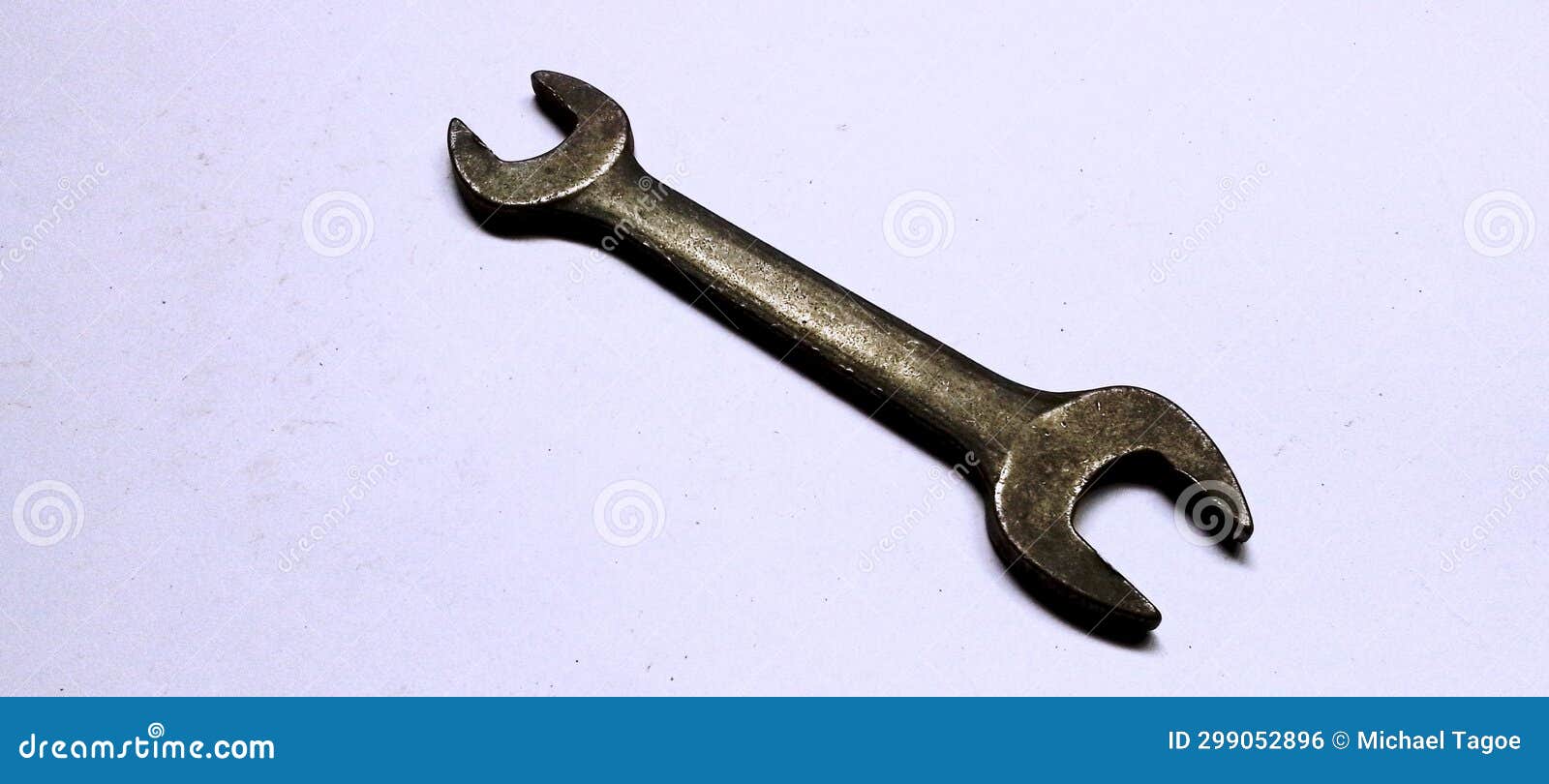 Spanner for Loosing and Tighten Nuts Stock Photo - Image of hand ...