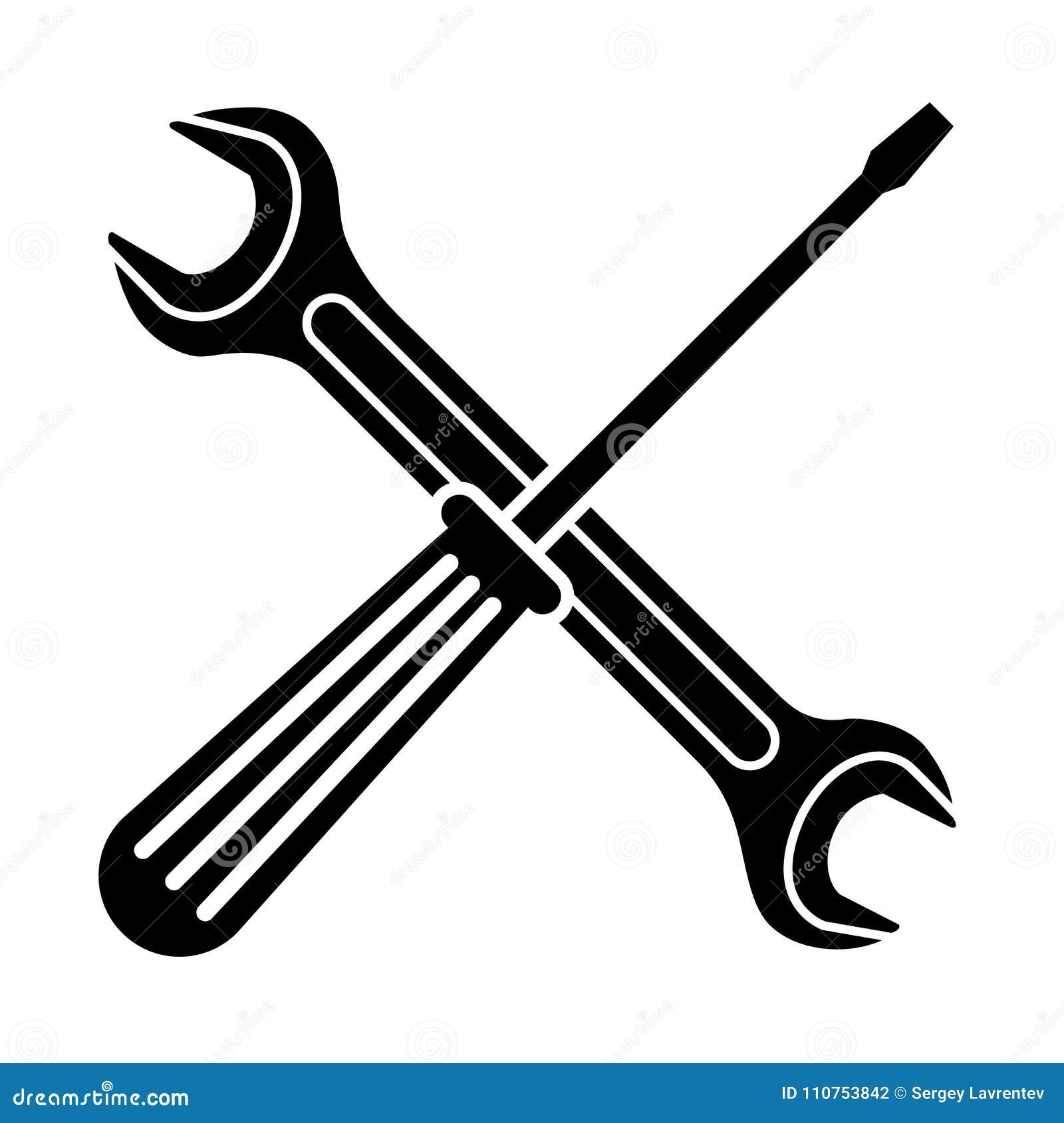 Spanner Screwdriver Icon Stock Illustrations – 21,119 Spanner ...