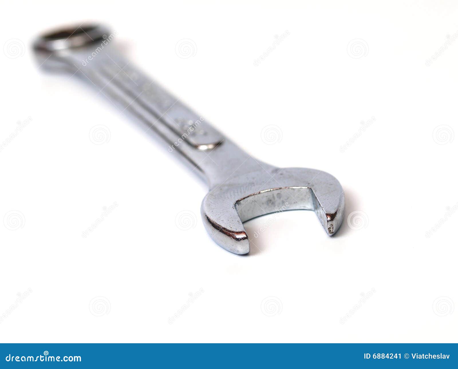 Spanner on white stock image. Image of isolated, white - 6884241