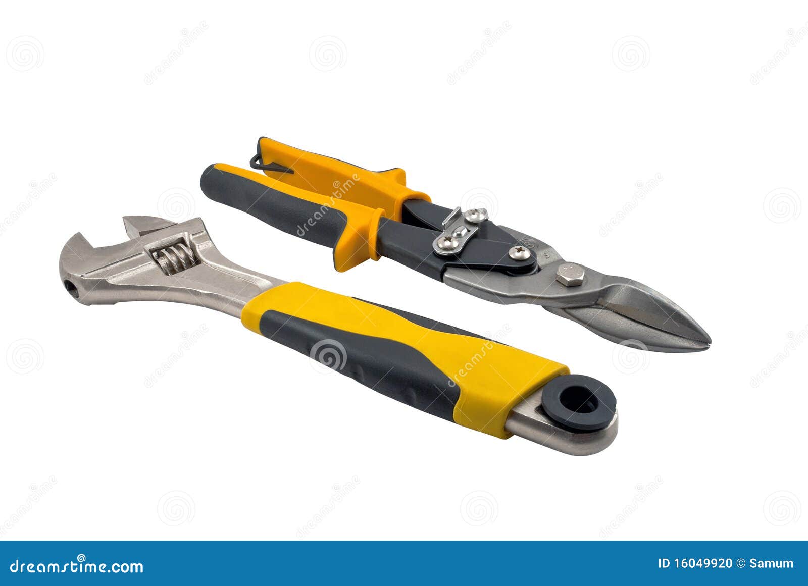 Spanner and wire-cutter stock photo. Image of manual - 16049920