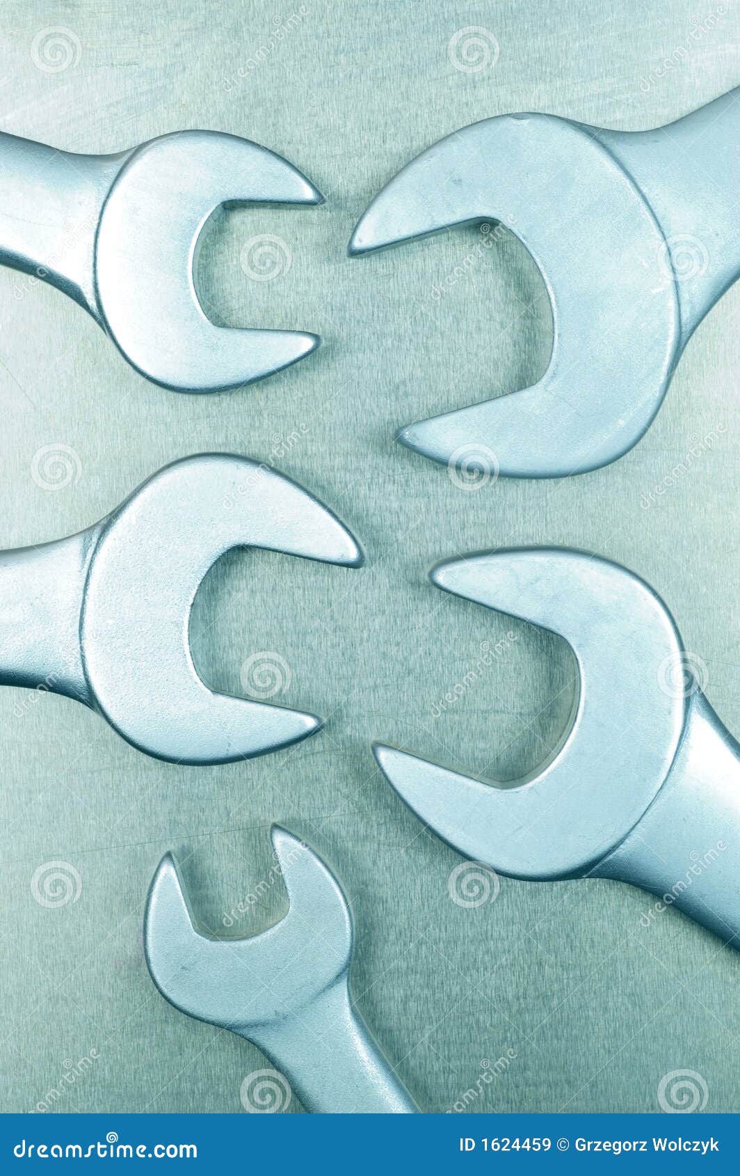 Spanner9 stock image. Image of silver, plumber, technic - 1624459