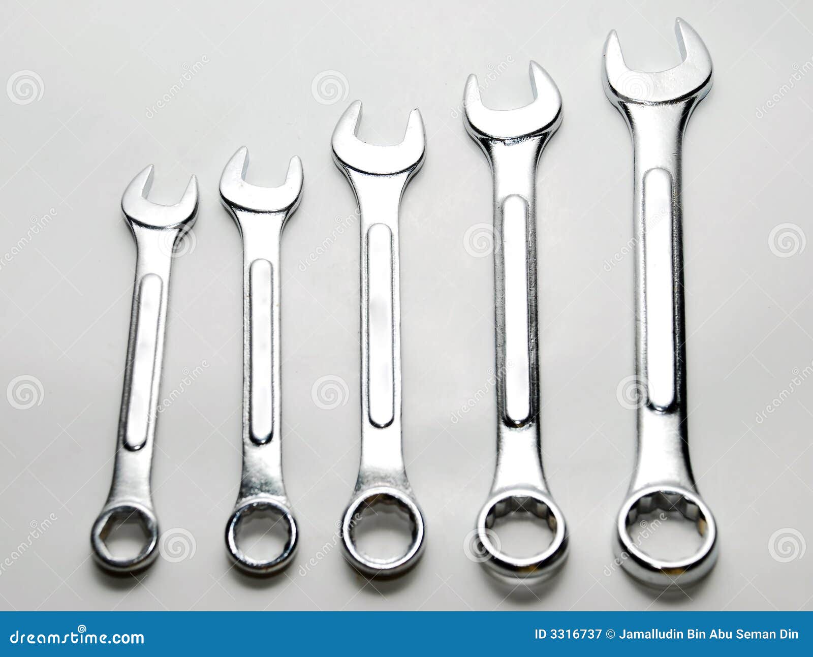 Spanners stock image. Image of home, hardware, background - 3316737