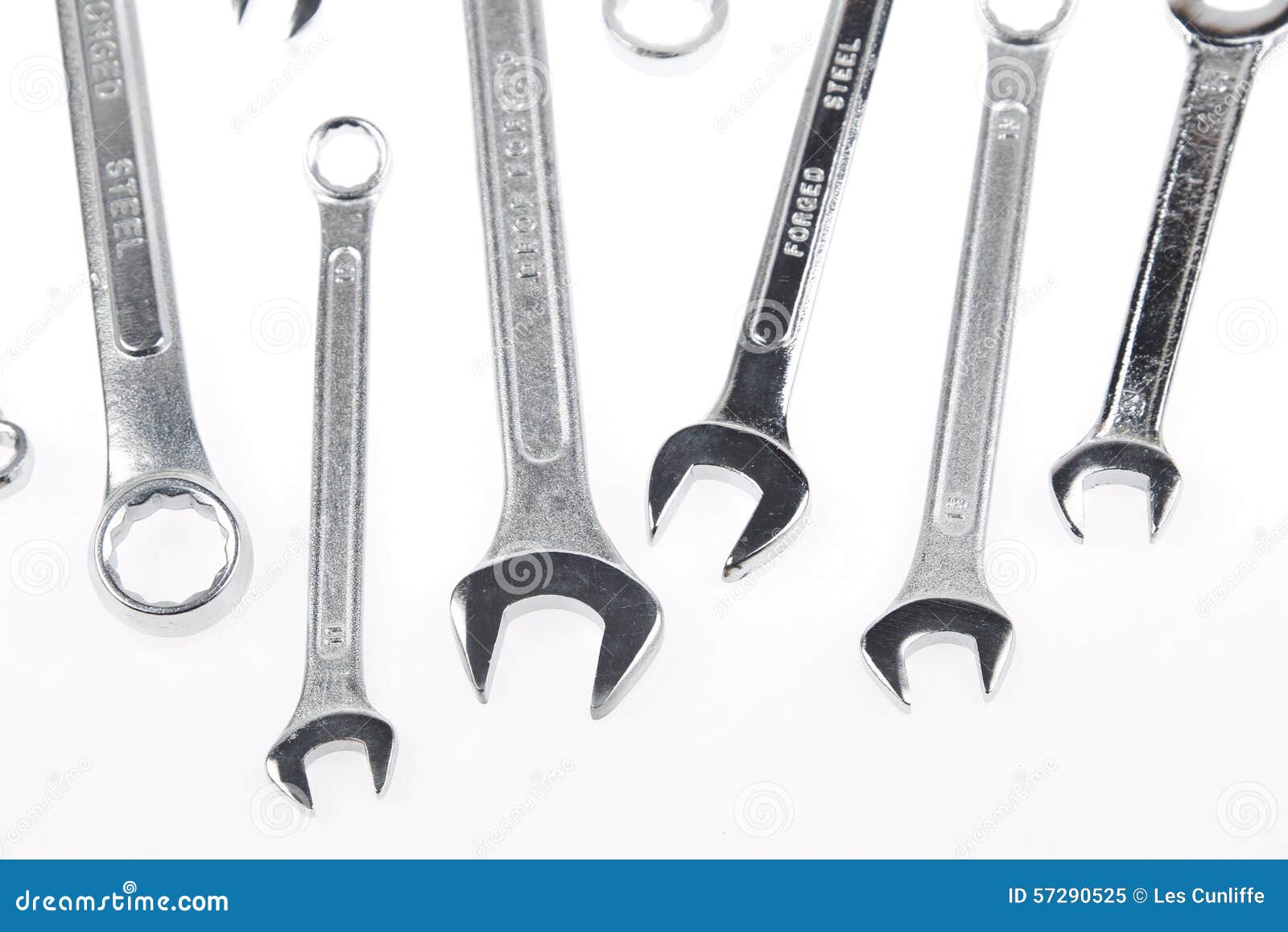 Spanners stock image. Image of equipment, still, closeup - 57290525