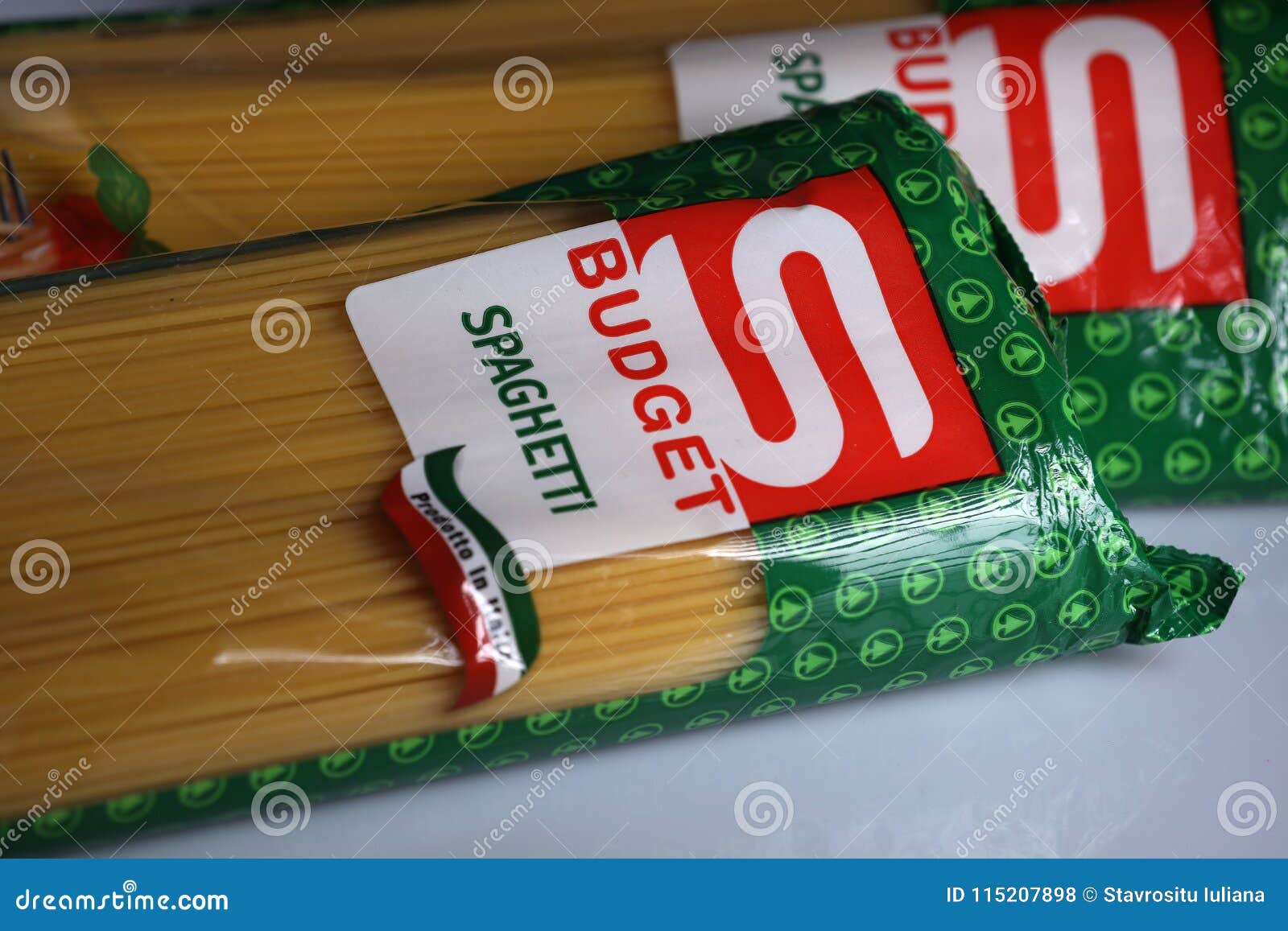 Spar Pasta Spaghetti, Budget Brand Editorial Stock Photo - Image of ...