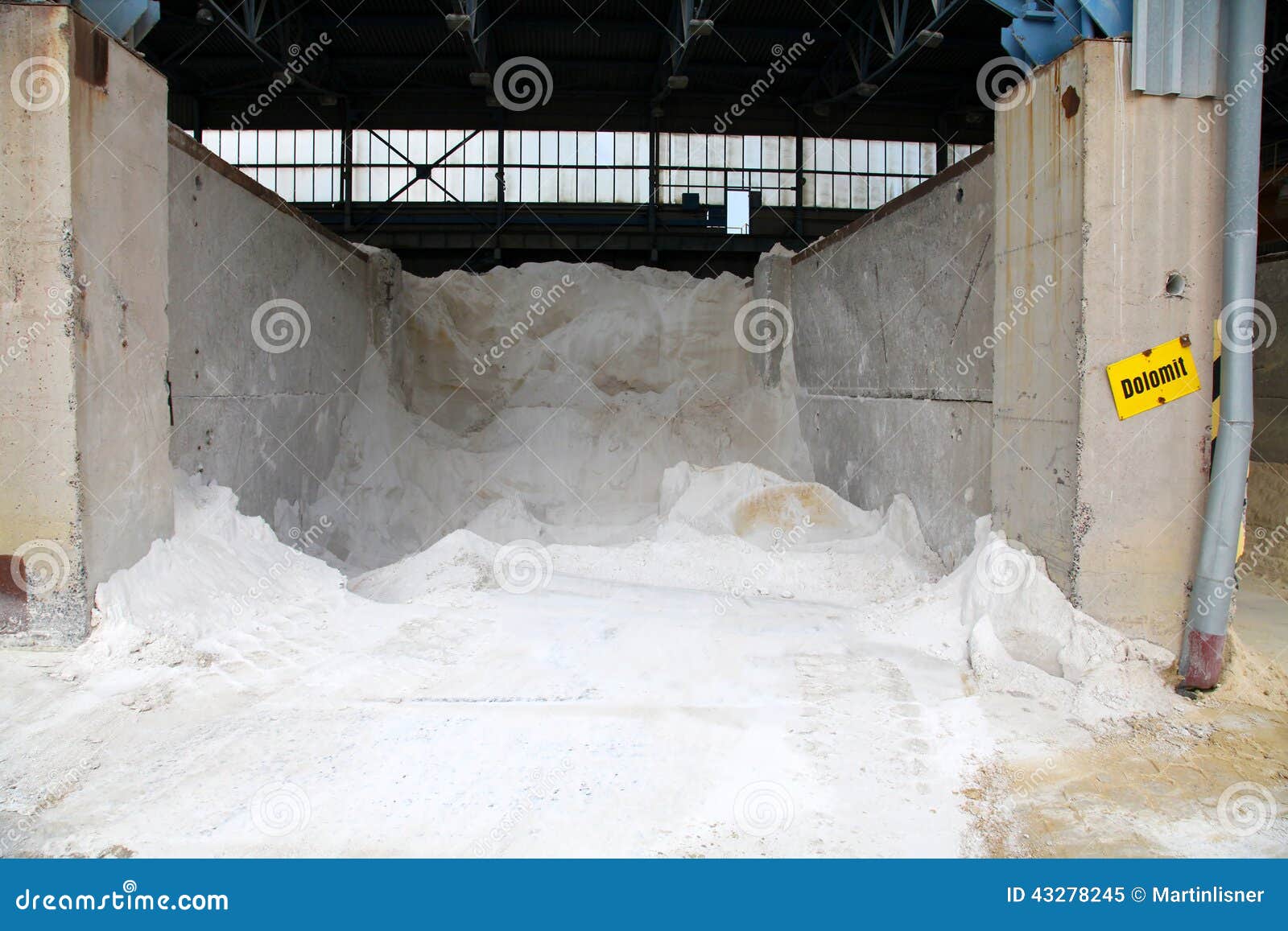 Spar Reserves in the Factory Stock Image - Image of landscape, mining ...