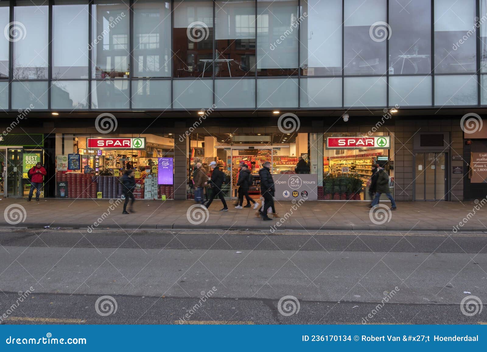 Spar Supermarket at Manchester England 8-12-2019 Editorial Stock Image ...