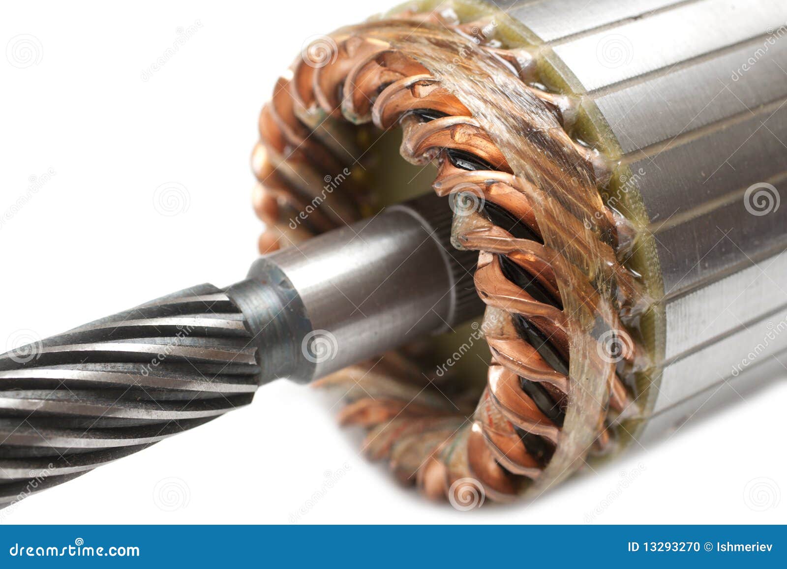 Spare part- rotor stock photo. Image of industry, motor - 13293270