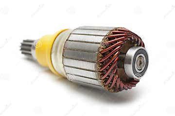 Spare part- rotor stock image. Image of engineer, electronics - 13293295