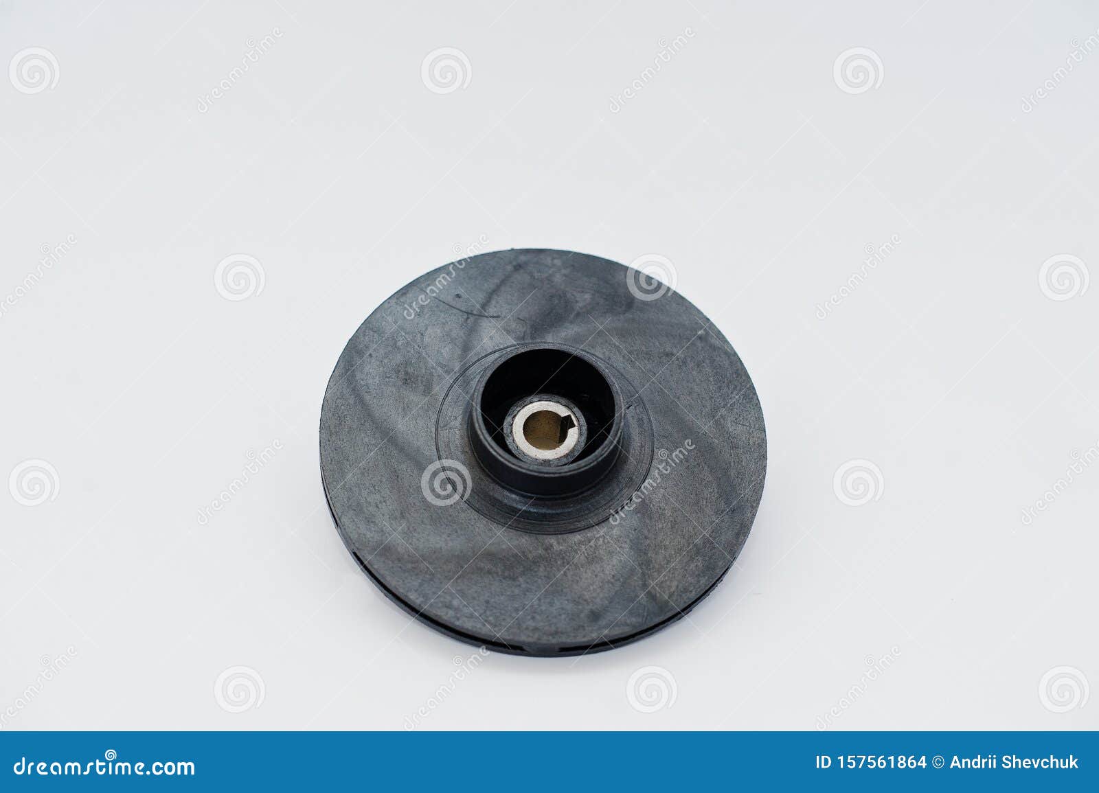 Spare Part Round Disc for Water Pump Isolated on White Stock Photo ...