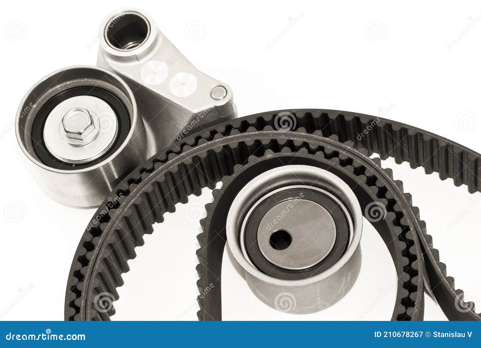 Spare Parts for the Ca R. Kit of Timing Belt with Rollers on a Light ...