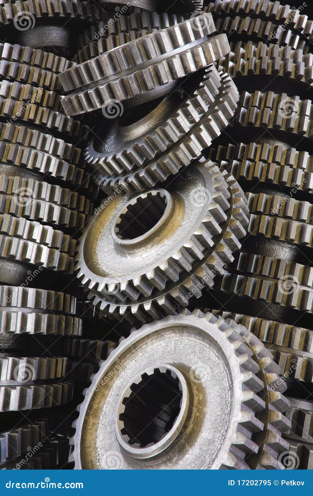 Spare parts gears stock image. Image of metallic, component - 17202795