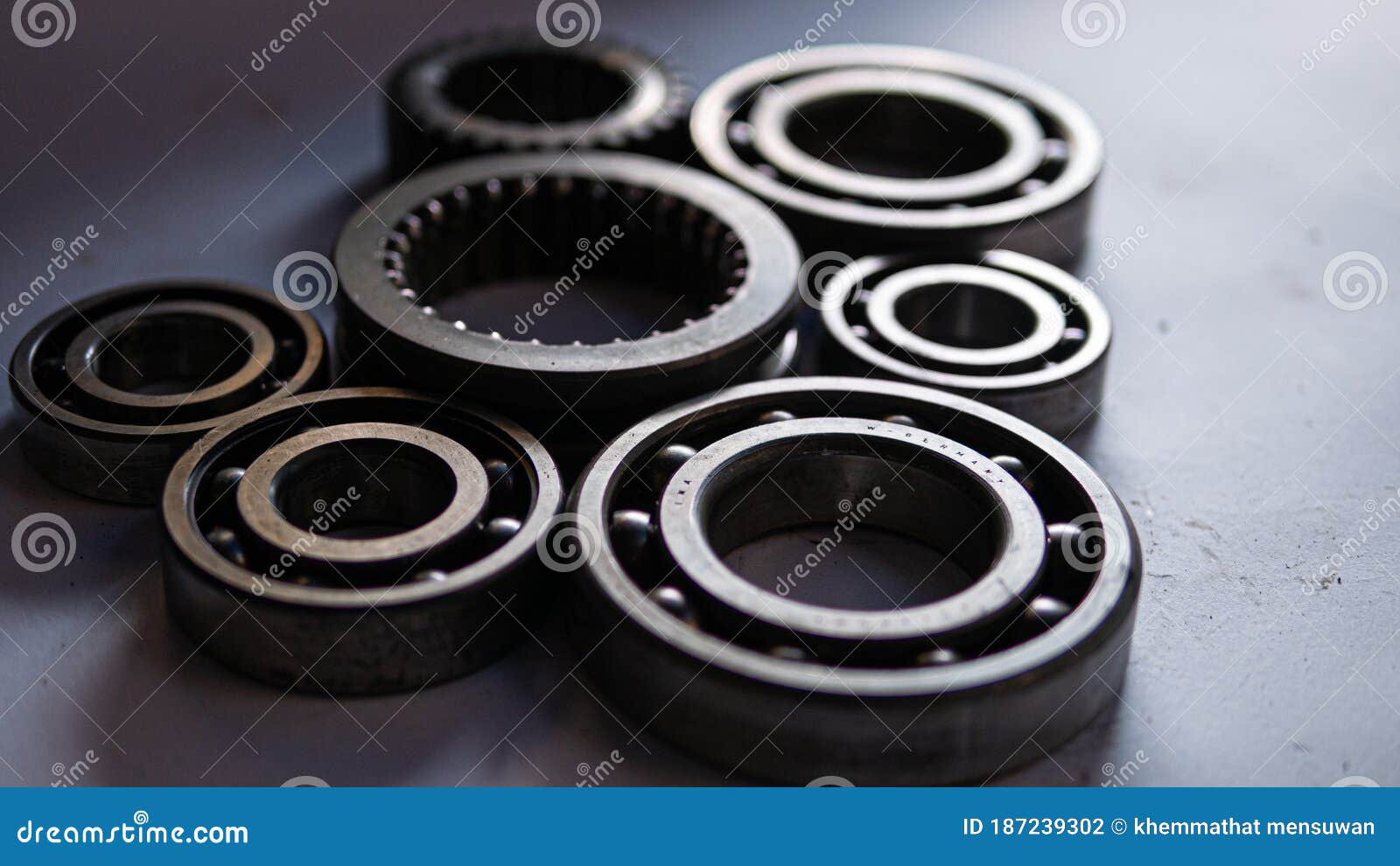 Spare Parts Inside the Engine Stock Photo - Image of brown, organ ...