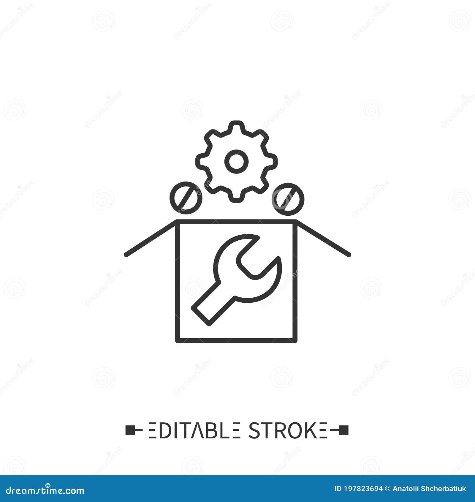 Car Parts Line Icon Set, Auto Details Symbols Collection, Vector ...