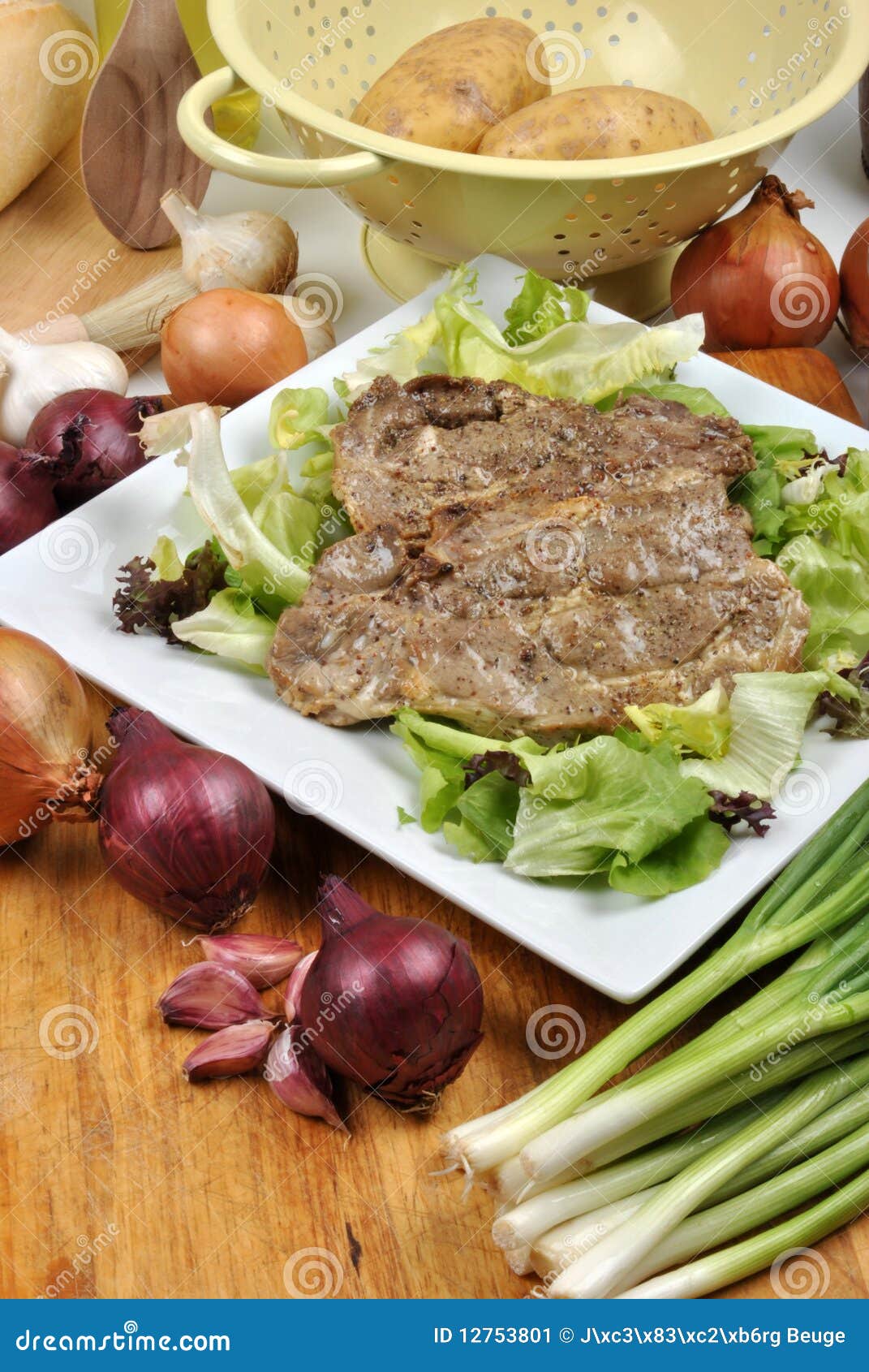 Spare rib chops stock image. Image of delicious, food - 12753801