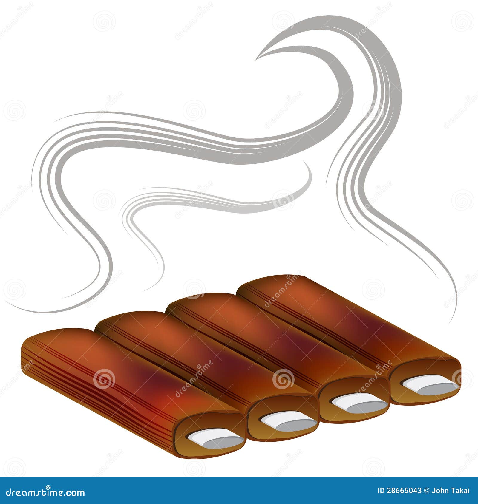 Spare Ribs stock vector. Illustration of tender, spare - 28665043