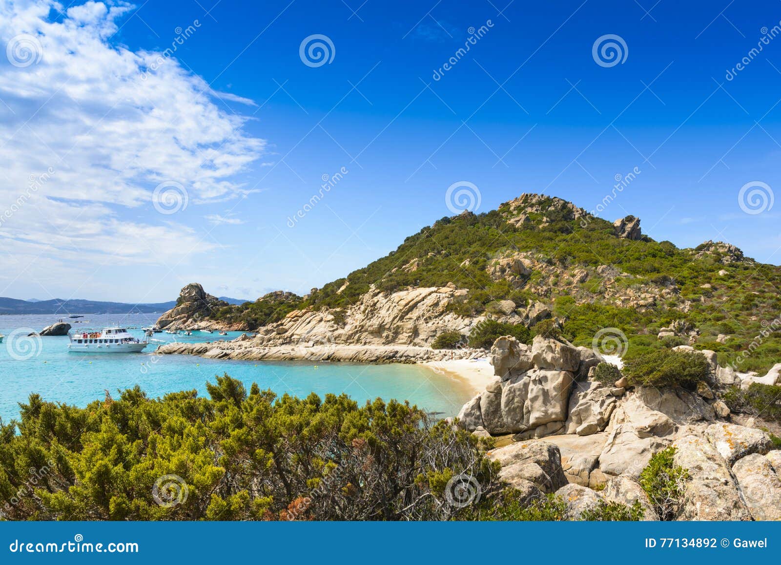 Spargi Island, Archipelago of Maddalena, Sardinia Editorial Photography ...
