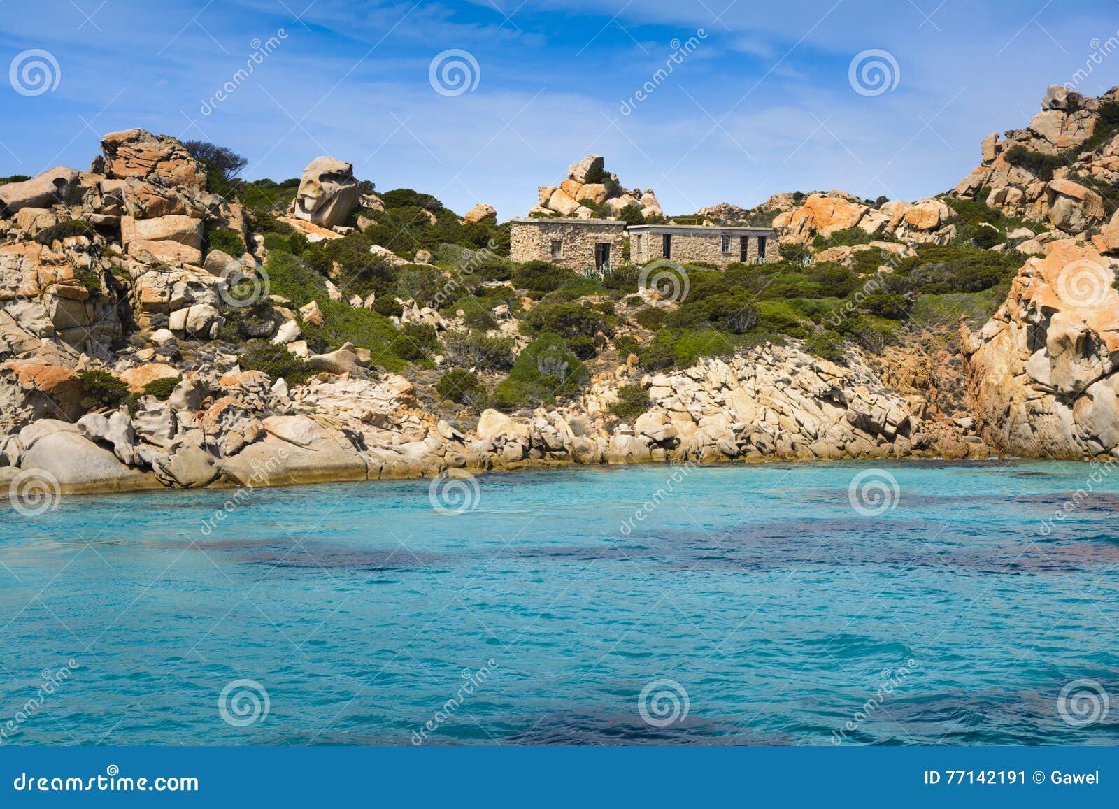 Spargi Island, Archipelago of Maddalena, Sardinia Stock Image - Image ...