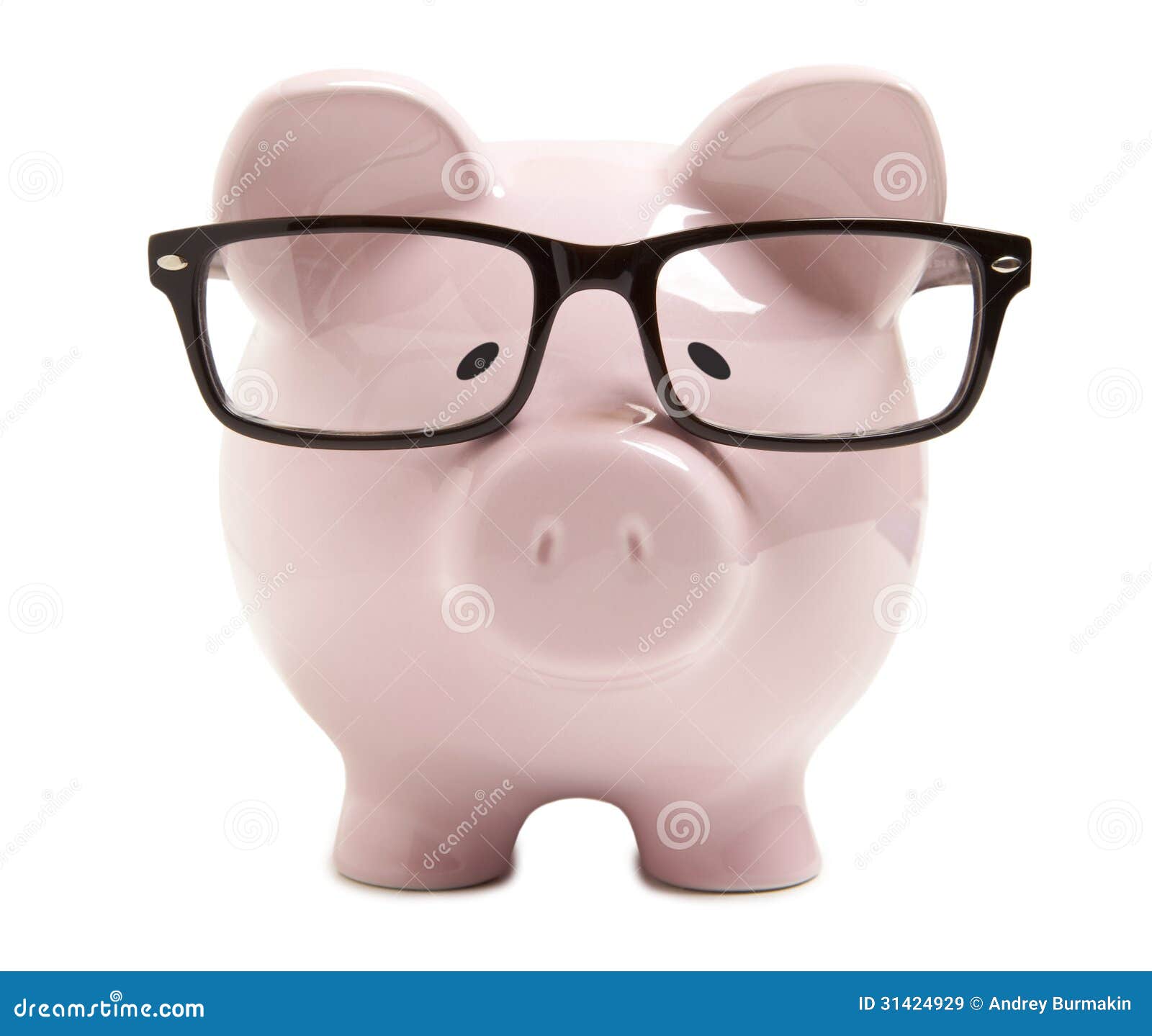 Spargris Med Exponeringsglas Fotografering för Bildbyråer - Bild av ...