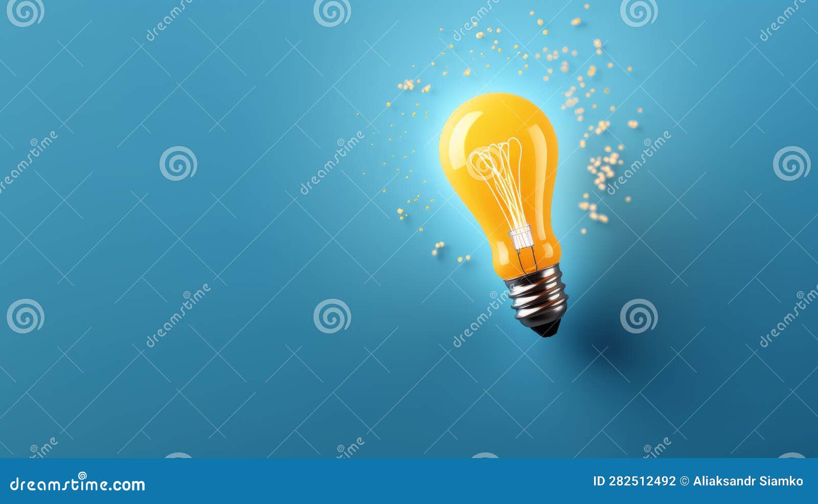 Spark of Brilliance: Bright Ideas and Innovation Stock Illustration ...