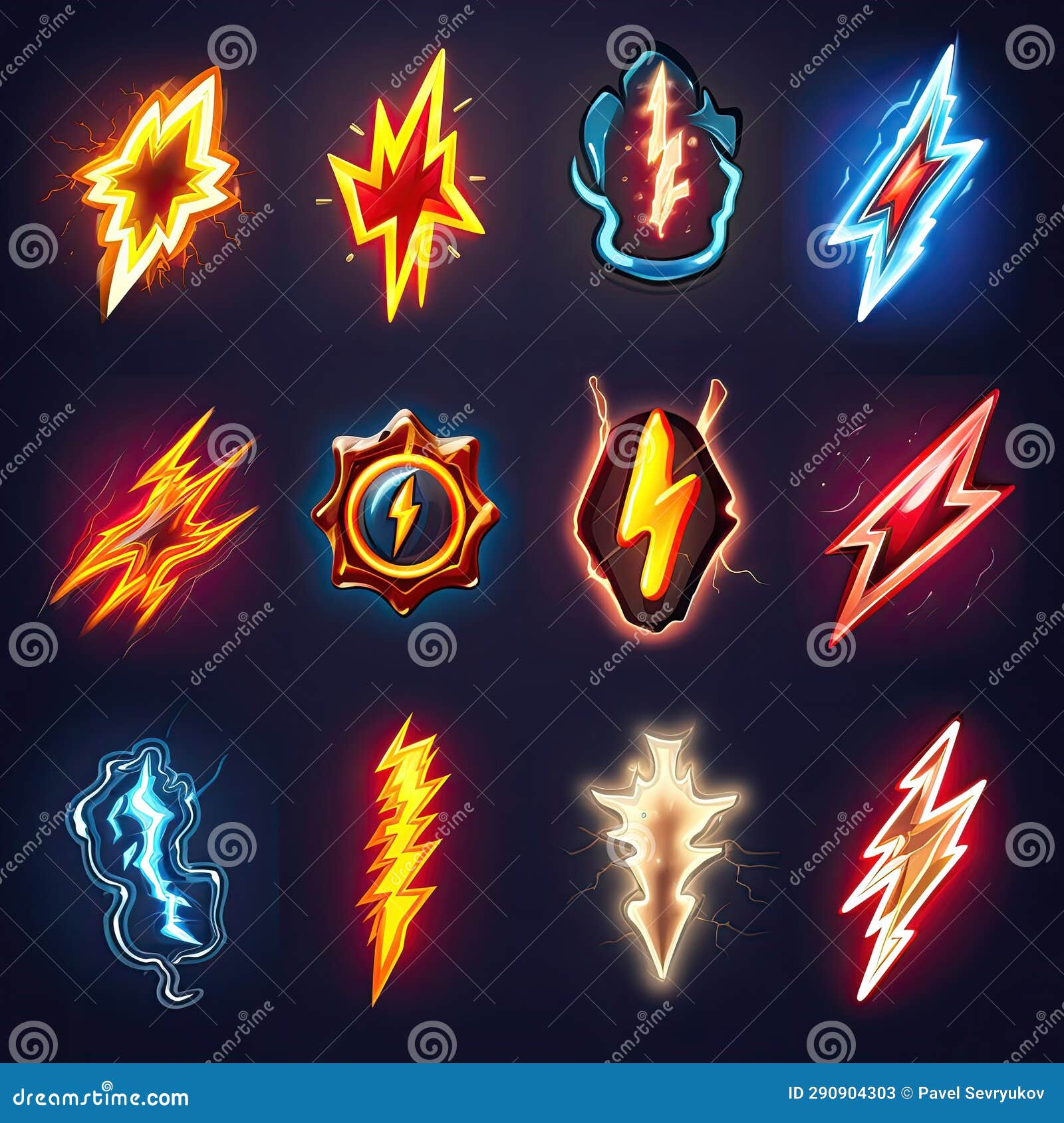 Spark Lightning Electric Ai Generated Stock Image - Image of lightning ...