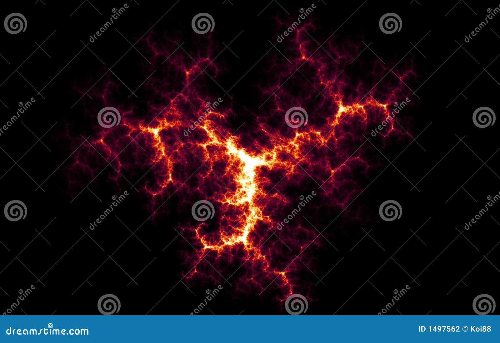 Spark-like fractal stock illustration. Illustration of formula - 1497562
