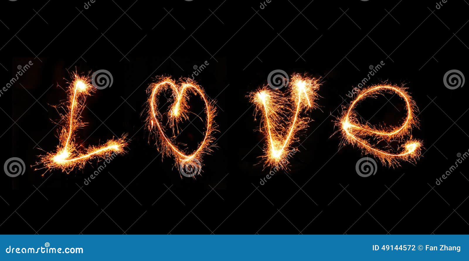 Spark of Love stock photo. Image of celebration, sparkler - 49144572