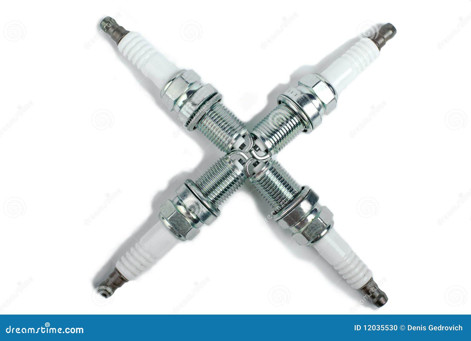 Spark plug as cross stock photo. Image of ignition, combustion - 12035530