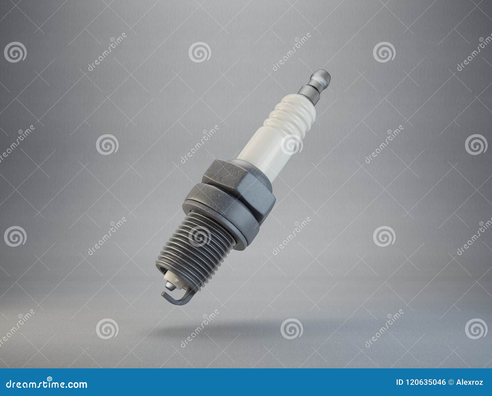 Spark plug stock illustration. Illustration of electrode - 120635046