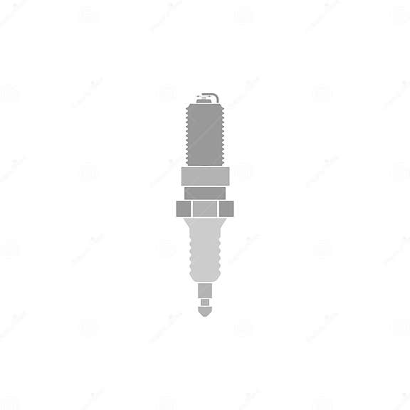 Spark plug logo stock vector. Illustration of racer - 194243053