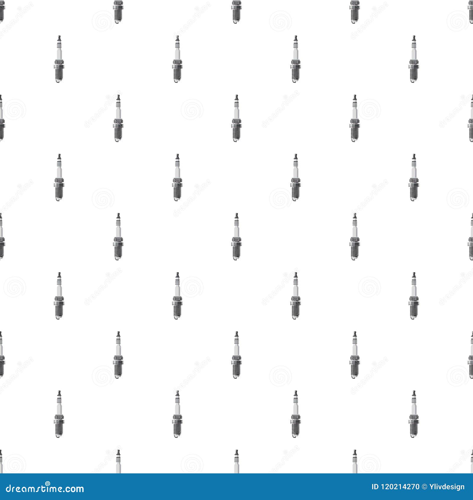 Spark plug pattern stock vector. Illustration of power - 120214270