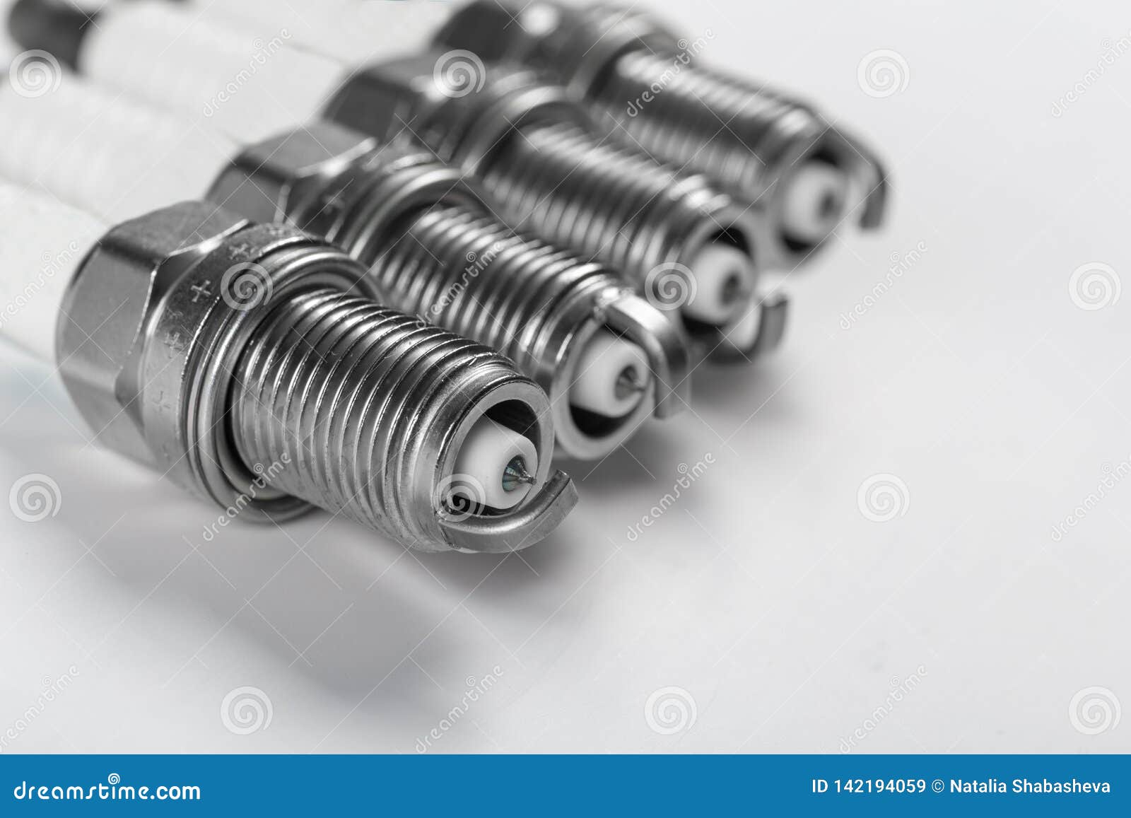 Spark Plugs Gasoline Internal Combustion Engine Stock Image - Image of ...