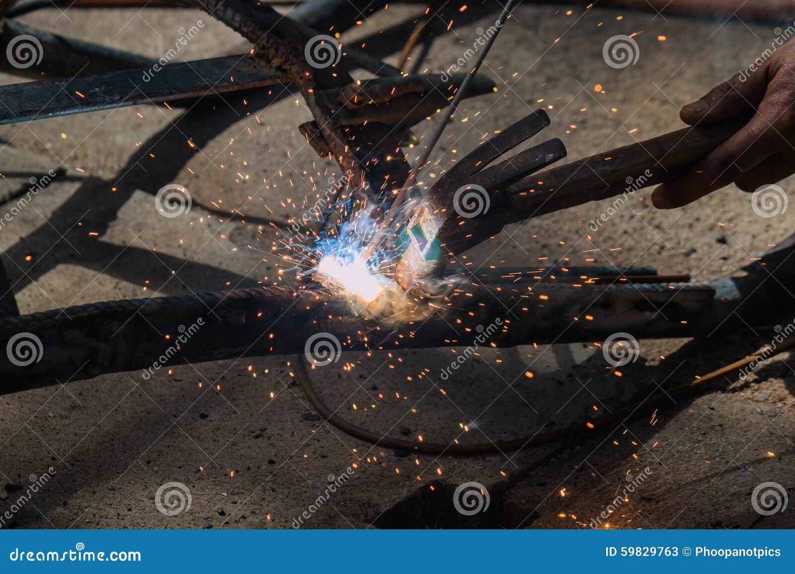 The Spark stock image. Image of power, iron, construction - 59829763