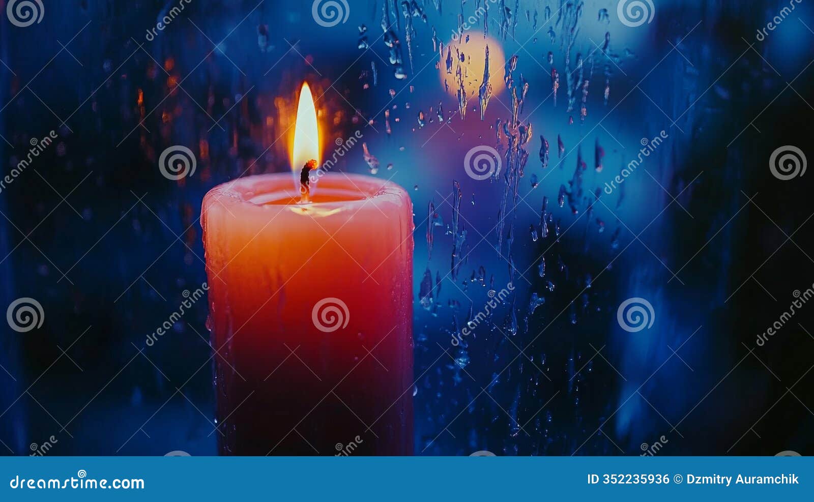 A Spark of Sunshine through Rain-Covered Windows Stock Photo - Image of ...