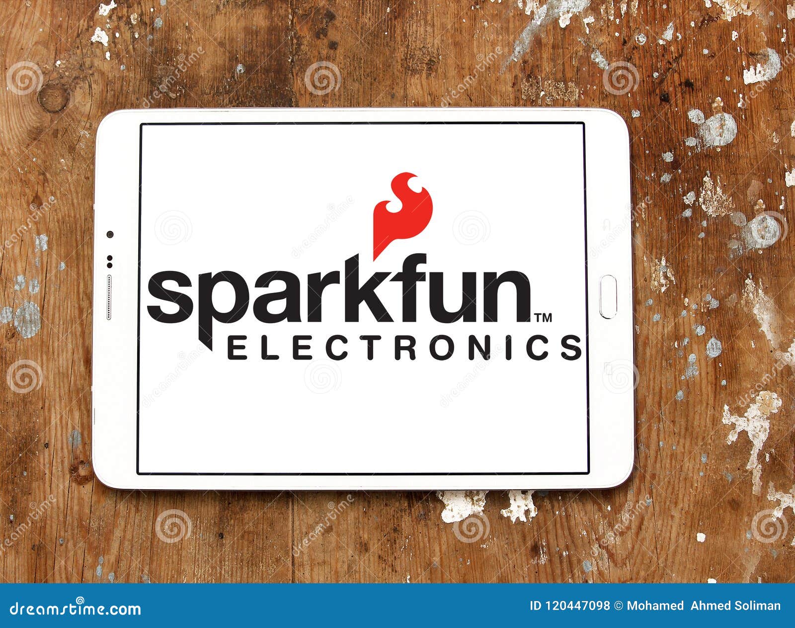 SparkFun Electronics Company Logo Editorial Stock Photo - Image of ...