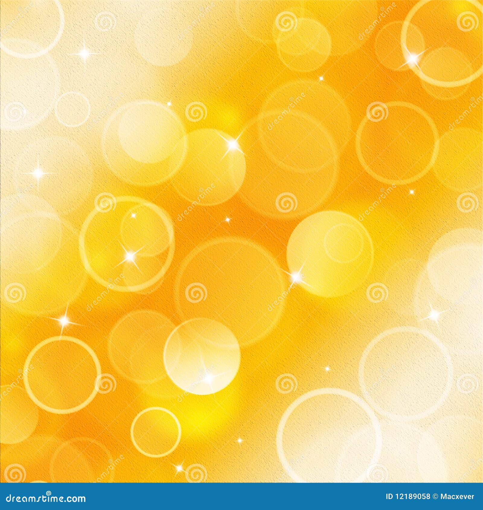 Yellow Sparkling Background