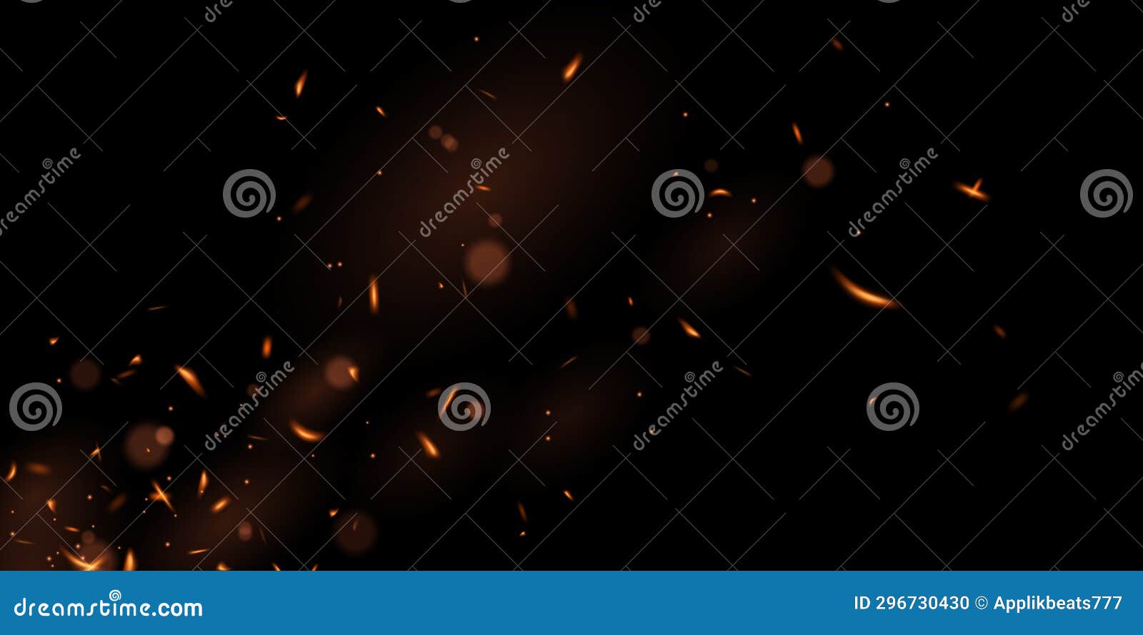 Sparkle Background Virtual Flame Design Vector Illustration Stock ...