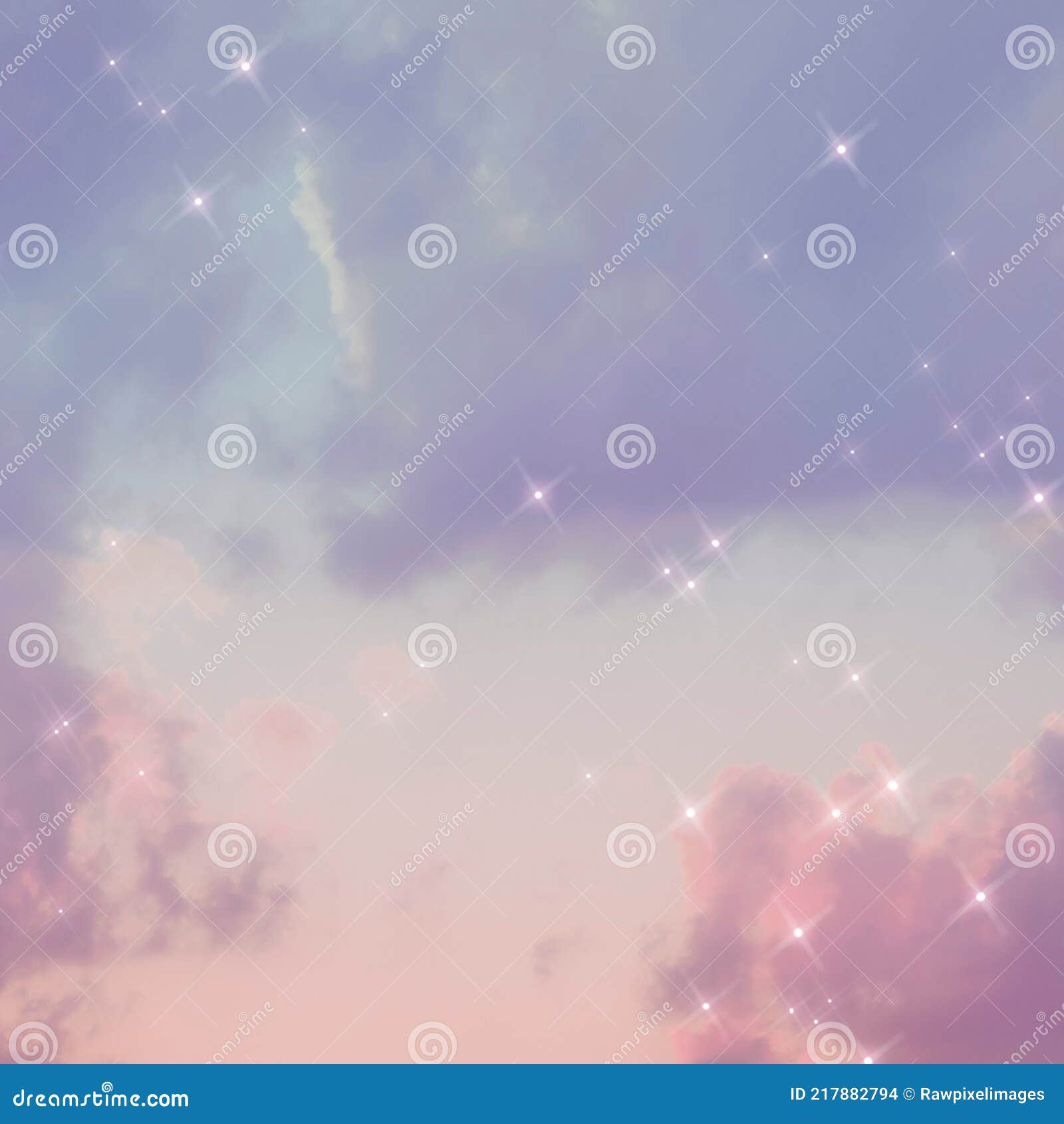 Sparkle Cloud Gradient Pastel Dreamy Background Stock Photo - Image of ...
