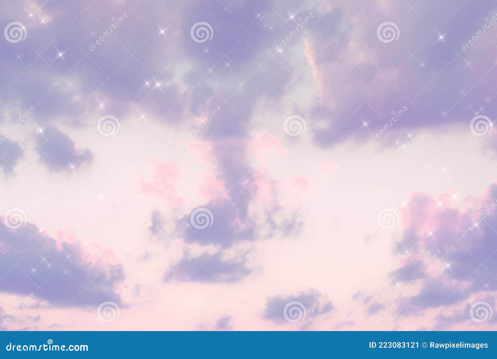 Sparkle Cloud Pastel Purple Background Image Stock Image - Image of ...