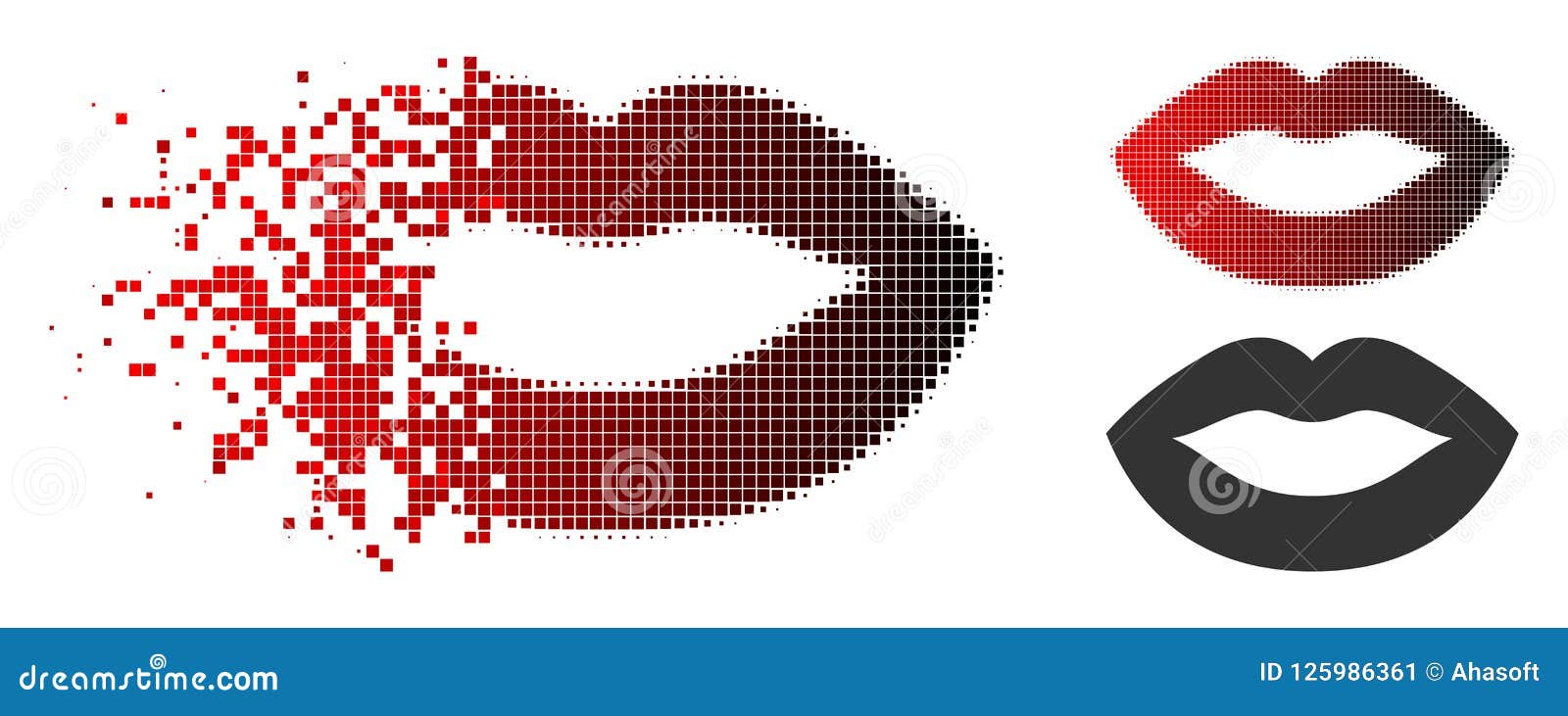 Sparkle Dot Halftone Lips Kiss Smiley Icon Stock Vector - Illustration ... Sparkle Dot Halftone Lips Kiss Smiley Icon Stock Vector - Illustration ...