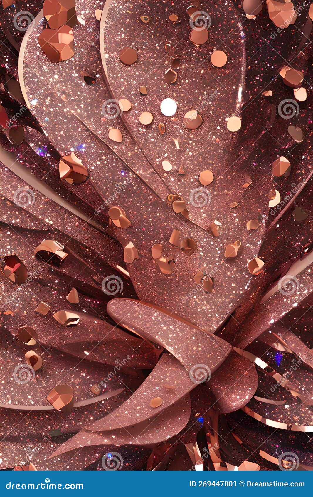 Sparkle Flare Flash Glitter Abstract Background AI-Generated Stock ...
