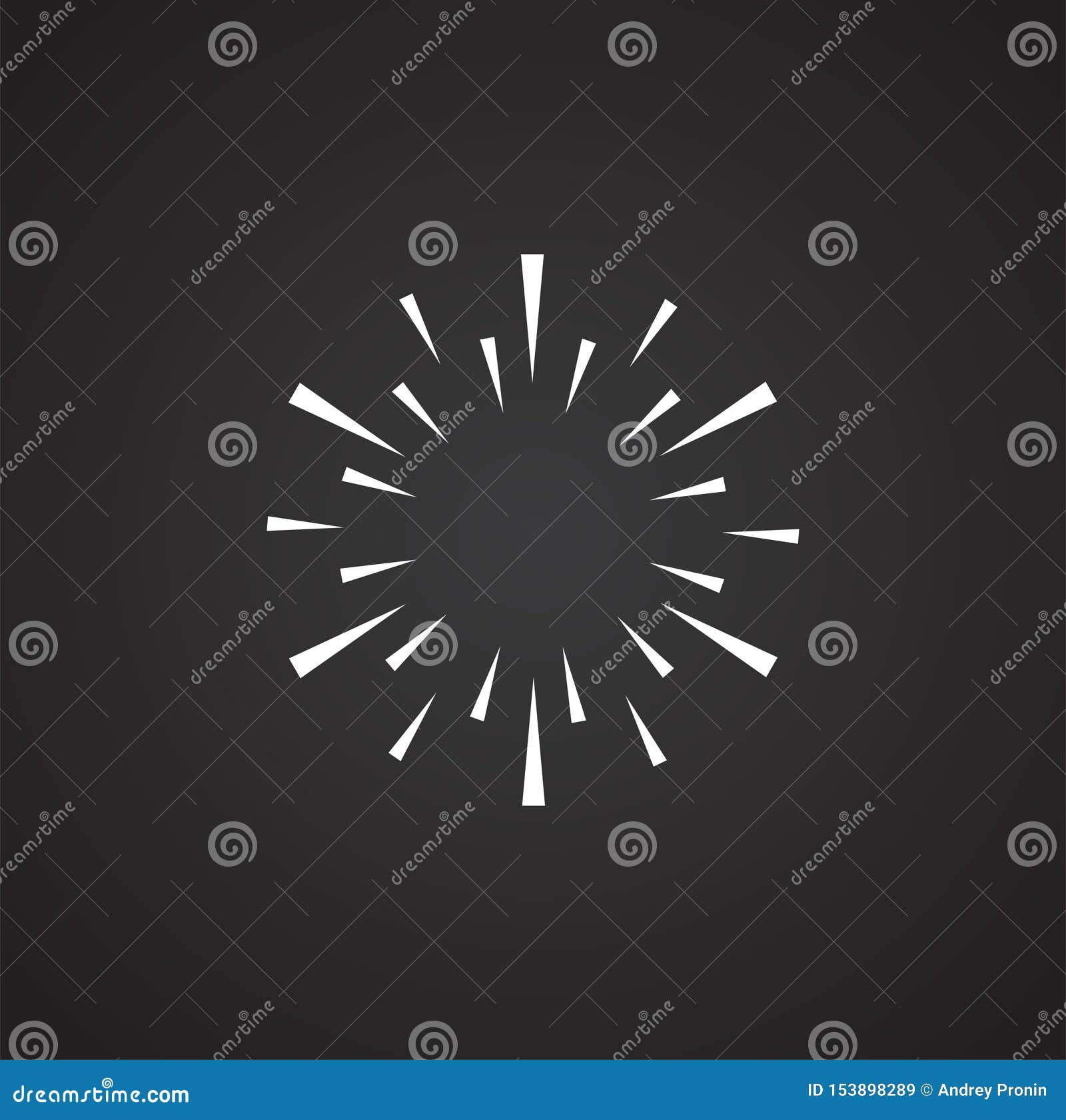Sparkle Icon on Background for Graphic and Web Design. Simple ...