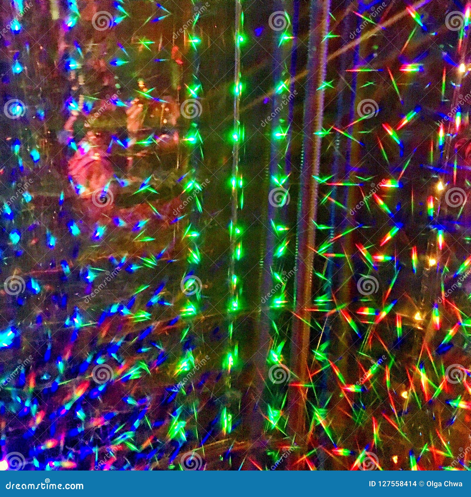 Sparkle lights display stock photo. Image of display - 127558414