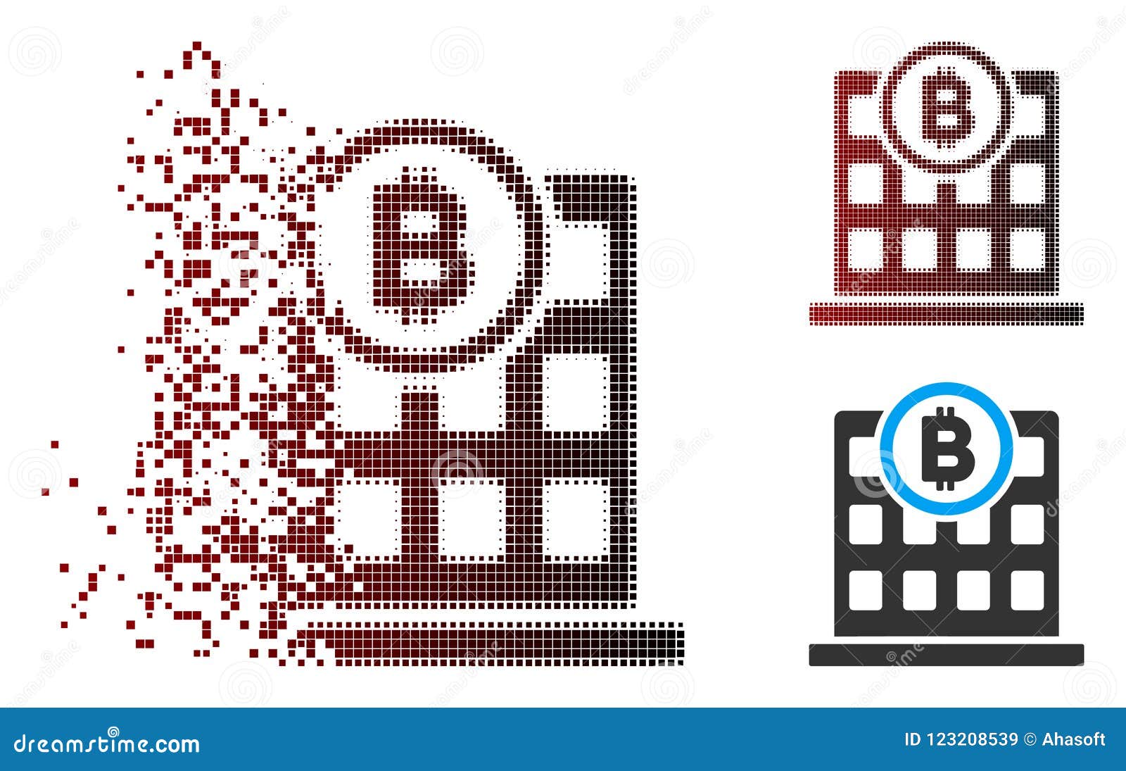 Sparkle Pixel Halftone Bitcoin Corporation Building Icon Stock Vector ... Sparkle Pixel Halftone Bitcoin Corporation Building Icon Stock Vector ...