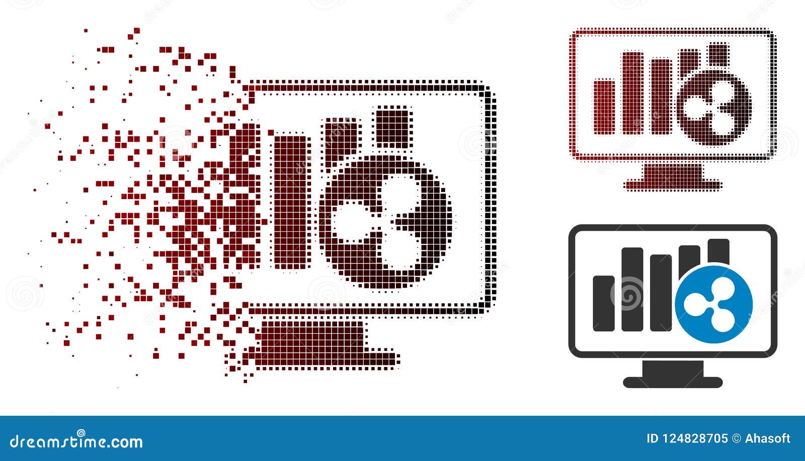 Sparkle Pixel Halftone Ripple Chart Monitoring Icon Stock Vector ... Sparkle Pixel Halftone Ripple Chart Monitoring Icon Stock Vector ...
