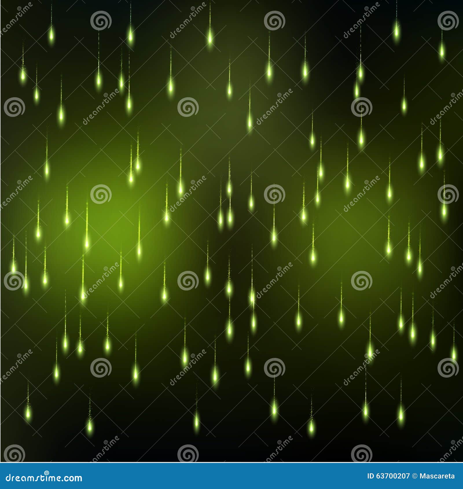 Sparkle Rain Vector Background Stock Vector - Illustration of magic ...