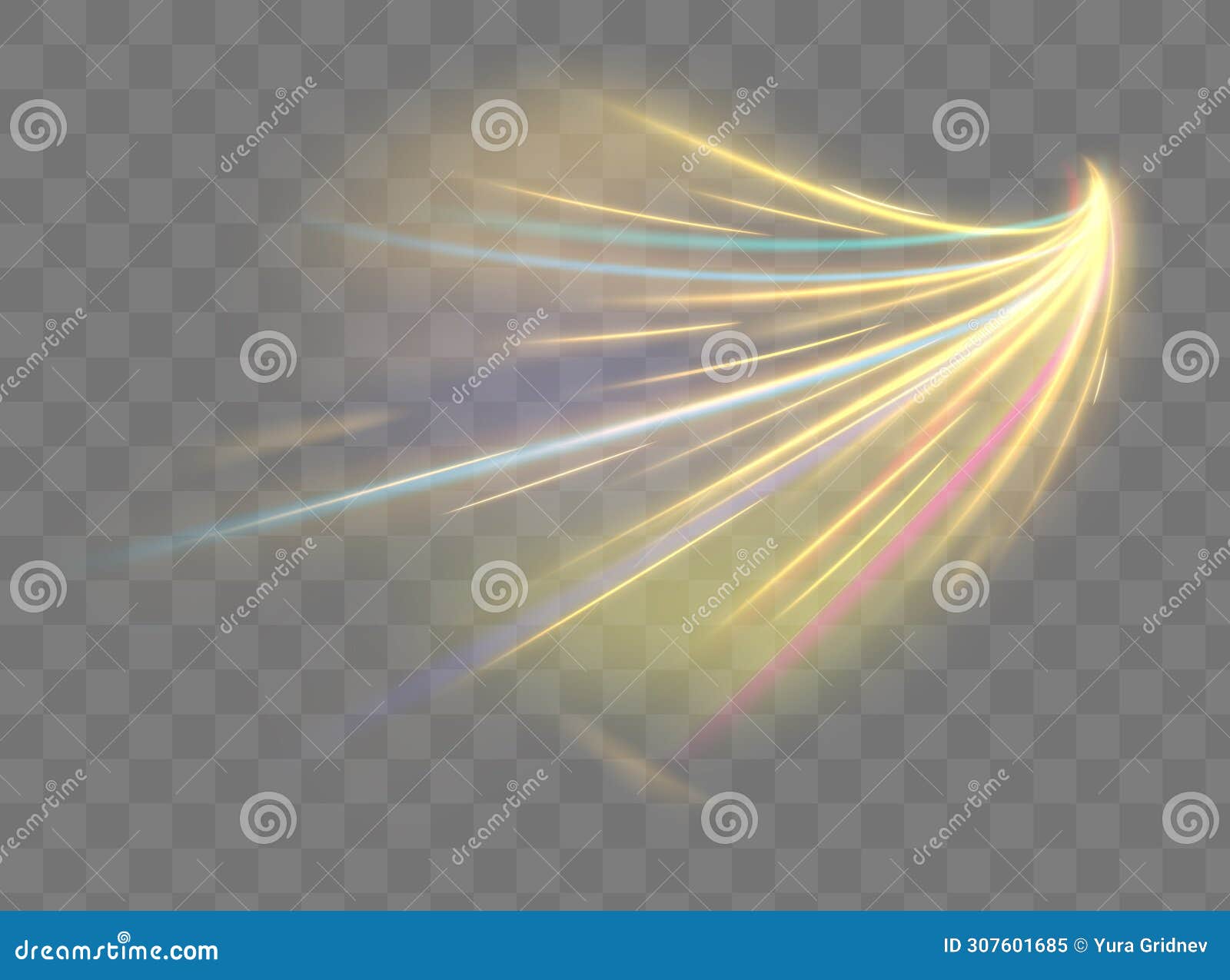 Sparkle Reflection Effect of the Rainbow Crystal Glare Shines in the ...