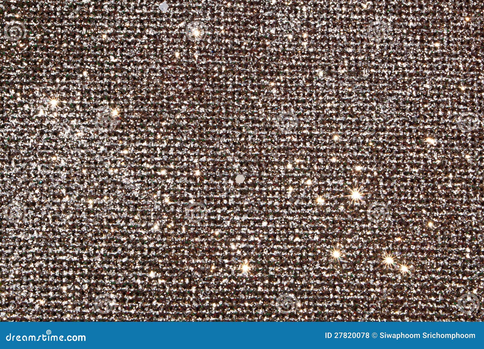 Sparkle of Silver Brown Fabric Stock Photo - Image of decorations ...