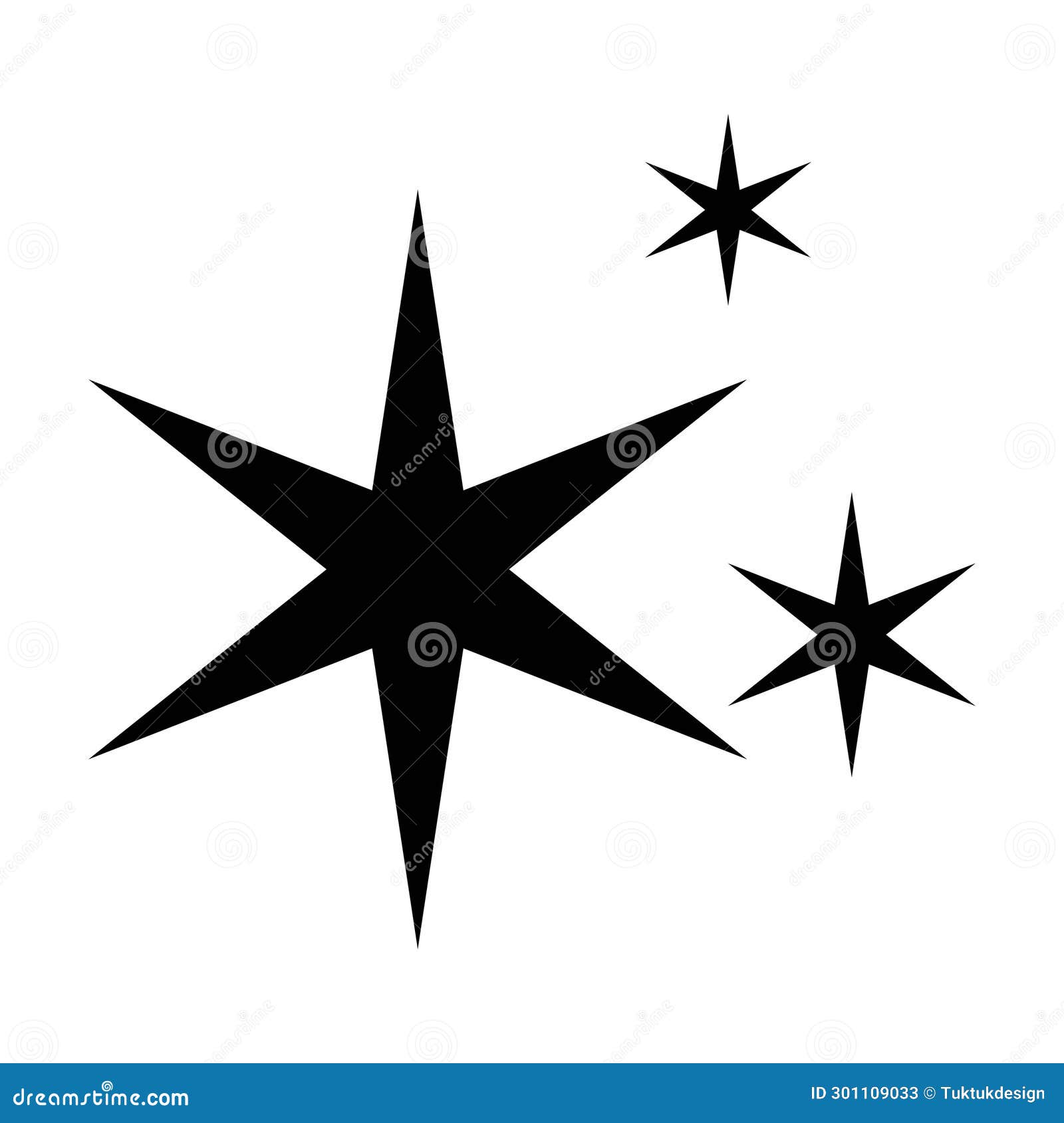 Sparkle Star Icon, Vector Abstract Element of Sparkling Star Stock ...